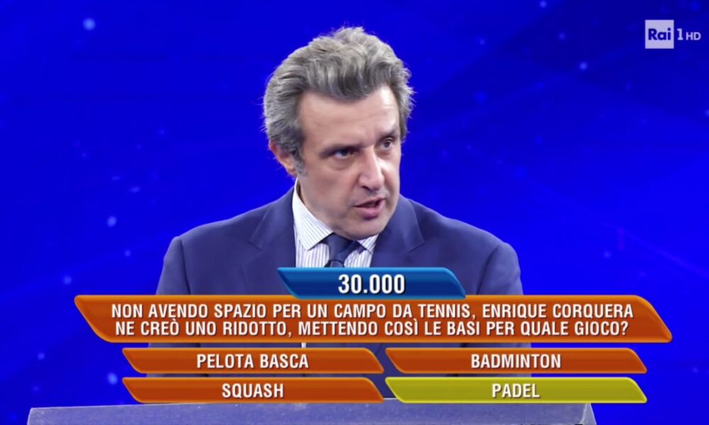 Le origini del padel su Rai Uno - Padel Today